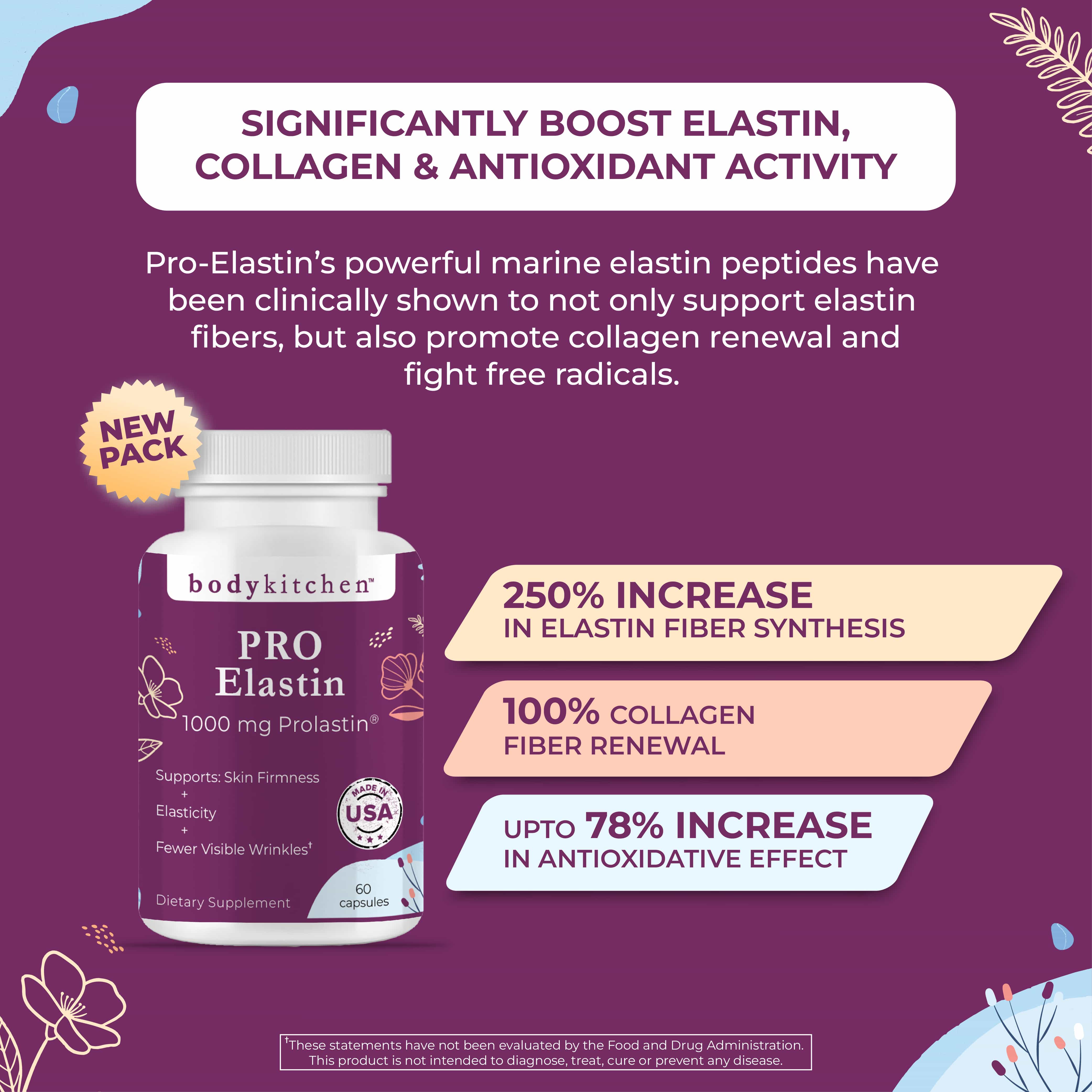 Pro-Elastin Supplement | Boosts Collagen and Elastin | Body Kitchen