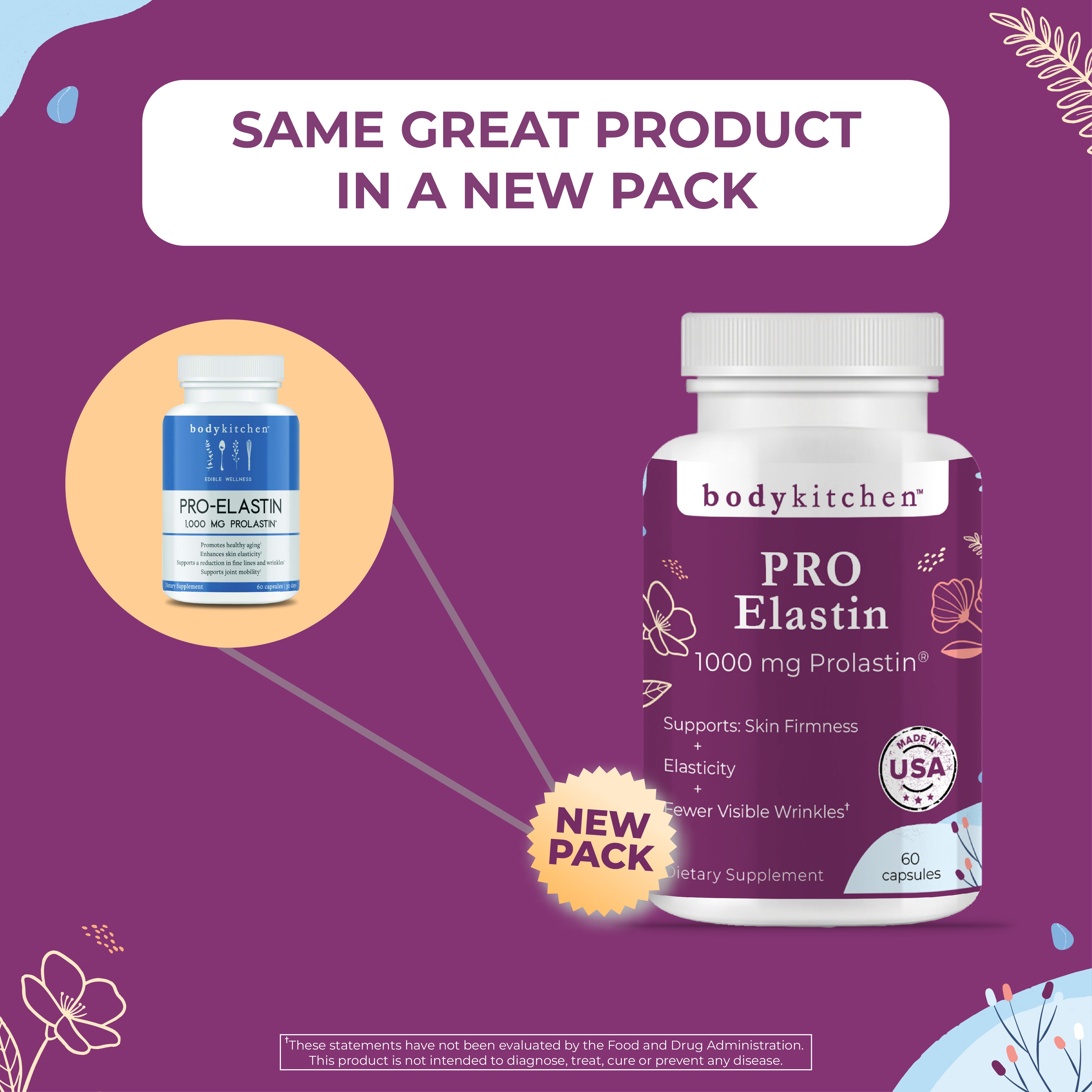 Pro-Elastin Supplement | Boosts Collagen and Elastin | Body Kitchen